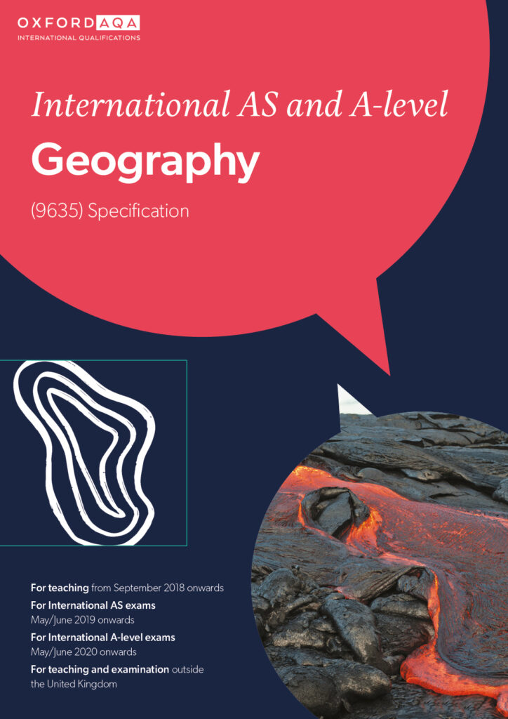 International AS and A-level Geography (9635) | OxfordAQA International ...