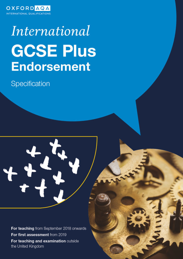 International GCSE Plus | OxfordAQA International Qualifications