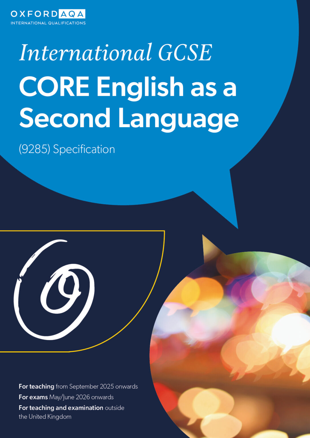 International GCSE Core English as a Second Language (9285) | OxfordAQA ...